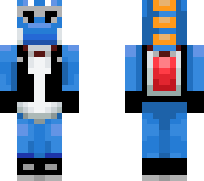 Biker Yoshi (Mario Kart World) | Minecraft Skin