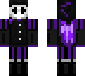 Even more purple clown | Minecraft Skin