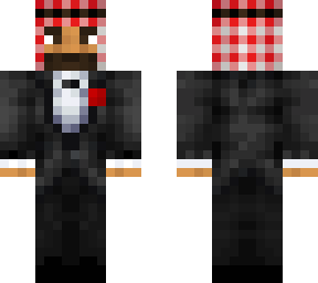 Tuxedo Muslim | Minecraft Skin