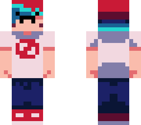 Boyfriend (Alt) [Another Friday Night] | Minecraft Skin