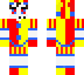 evil pomni | Minecraft Skin