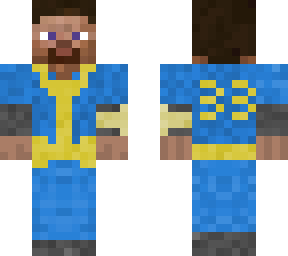 Fallout vault dweller | Minecraft Skin