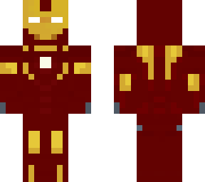 iron man | Minecraft Skins