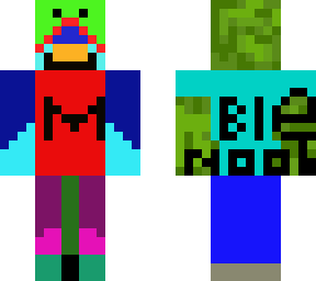 muster far das Huhn | Minecraft Skin