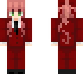 red moika | Minecraft Skin