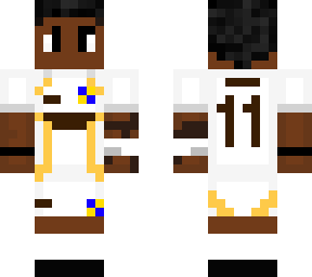 Rodrygo skin Real Madrid 25/26 | Minecraft Skin