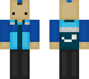 ( 1st Place ) Amazon Worker Box | Minecraft Skin