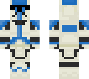 501st Legion Phase 2 Clone Trooper | Minecraft Skin