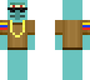 calamardo drip | Minecraft Skin