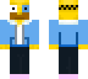 homer sans | Minecraft Skin