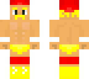 Hulk Hogan | Minecraft Skin
