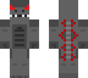 Mechagodzilla - Triangle vs Monkey | Minecraft Skin