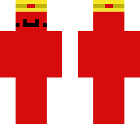 Red king dad nuggi boyy | Minecraft Skin