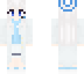 Aoi (Blue Archive fanmade student) | Minecraft Skin