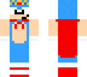 birthday classic sonic | Minecraft Skin