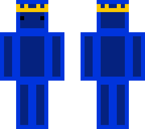 blue blocky | Minecraft Skin