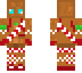 Gingerbread man | Minecraft Skin