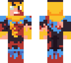 Invincible (Battle Damaged Remaster) | Minecraft Skin