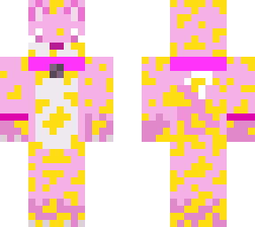 Mac N Chees Flower Wolf | Minecraft Skin