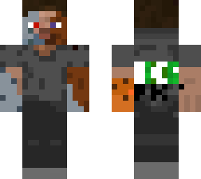 New robotic and cookie steve | Minecraft Skin