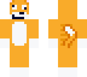 orange derpy cat | Minecraft Skin