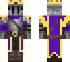 purple king | Minecraft Skins