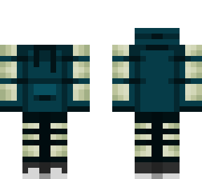 Warden Hoodie | Minecraft Skin