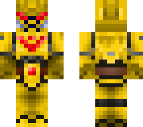 (space marine) Imperial fist (helmet) | Minecraft Skin