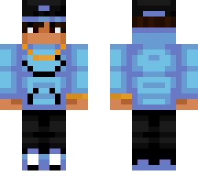 Drip Boy Blue | Minecraft Skin