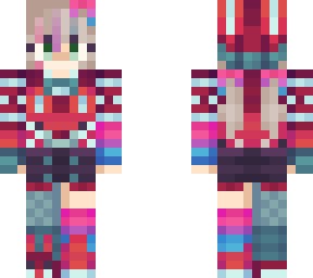 ElainaExe Red Rabbits MCC Pride | Minecraft Skin