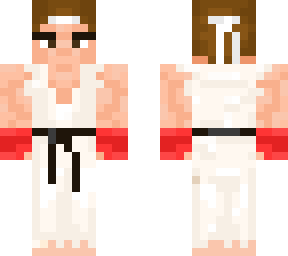 Ryu street fighter alpha | Minecraft Skin