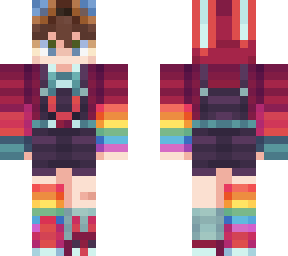 Tubbo Red Rabbits MCC Pride | Minecraft Skin