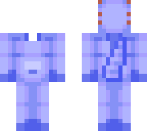Axolotl Onesie Blue | Minecraft Skin