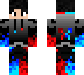 boy with blue and red clothes | Minecraft Skin