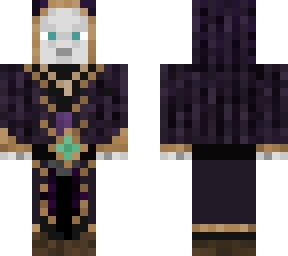 Dark Wizard Voldemort (Purple) | Minecraft Skin