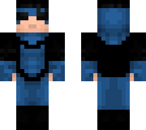 invincible blue | Minecraft Skins