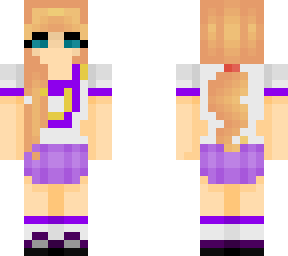 Mineville Cheer Girl - Mineville High School RP | Minecraft Skin