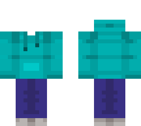 Steve Hoodie | Minecraft Skin