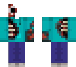 Zombie Hoodie | Minecraft Skin