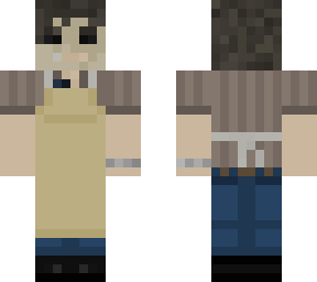 ~Bubba Sawyer~ - Leatherface) | Minecraft Skin
