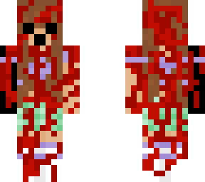 black ghast girl | Minecraft Skin