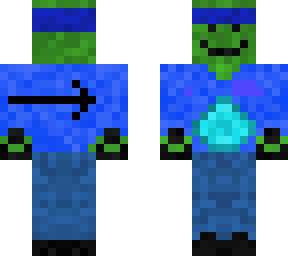 I made him backwards lol | Minecraft Skin