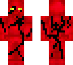 Inverted Nightmare Steve (Fixed) | Minecraft Skin