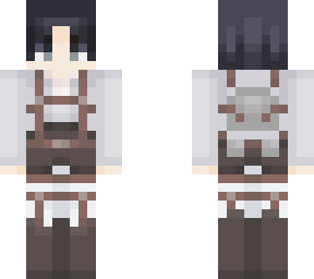 Attack on Titan - Captain Levi | Minecraft Skin