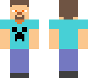 creeper steve | Minecraft Skins