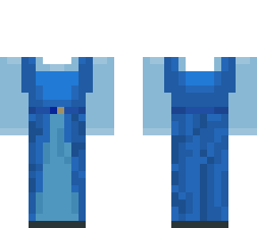 Cornflower Tudor Dress | Minecraft Skin