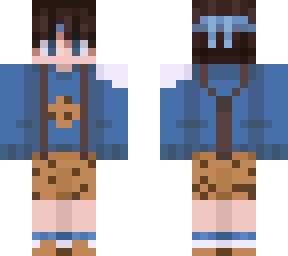 Male Cookie Monster | Minecraft Skin