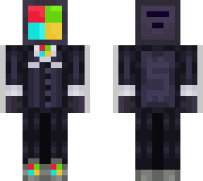 MC FORSAKEN VOL.1 - Microsoft Man (KILLER) | Minecraft Skin