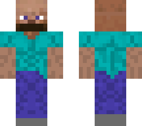 Steve barba musculoso calvo | Minecraft Skin