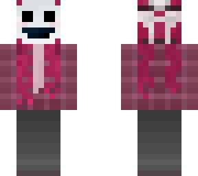 Girl With a smiling mask. | Minecraft Skin